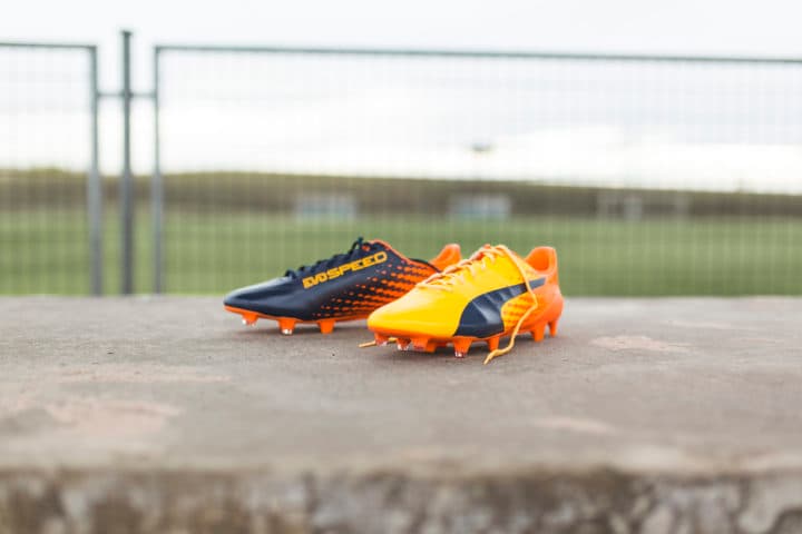 puma evospeed orange