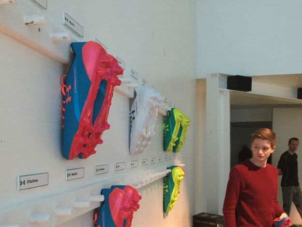 Under Armour launches SpeedForm cleats in London