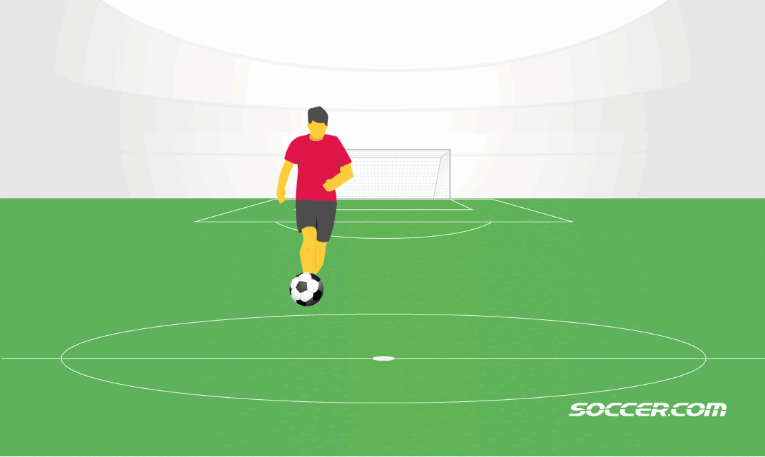 soccer dribble practice