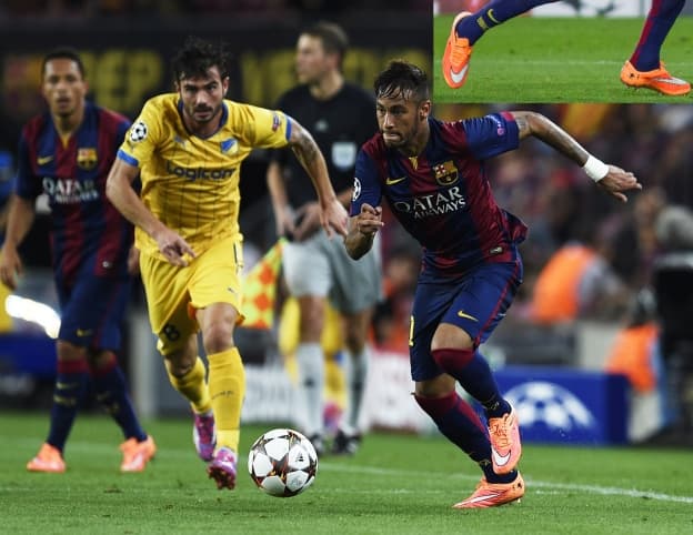 New Nike, Messi cleats debut in Champions League
