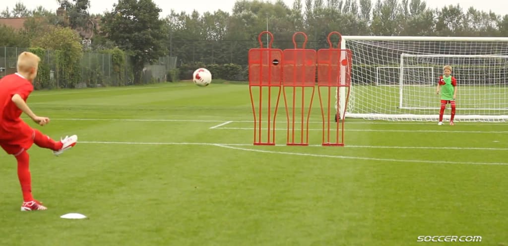 Training the Arsenal Way: Free kicks