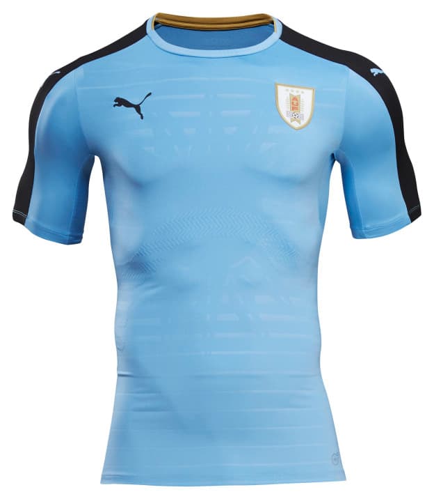 PUMA Presents Uruguay 2016 Home and Away Jerseys
